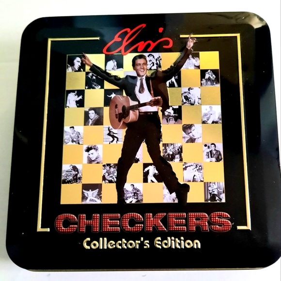Usaopoly | Games | Elvis Checkers Collectors Edition Game Set Usaopoly ...